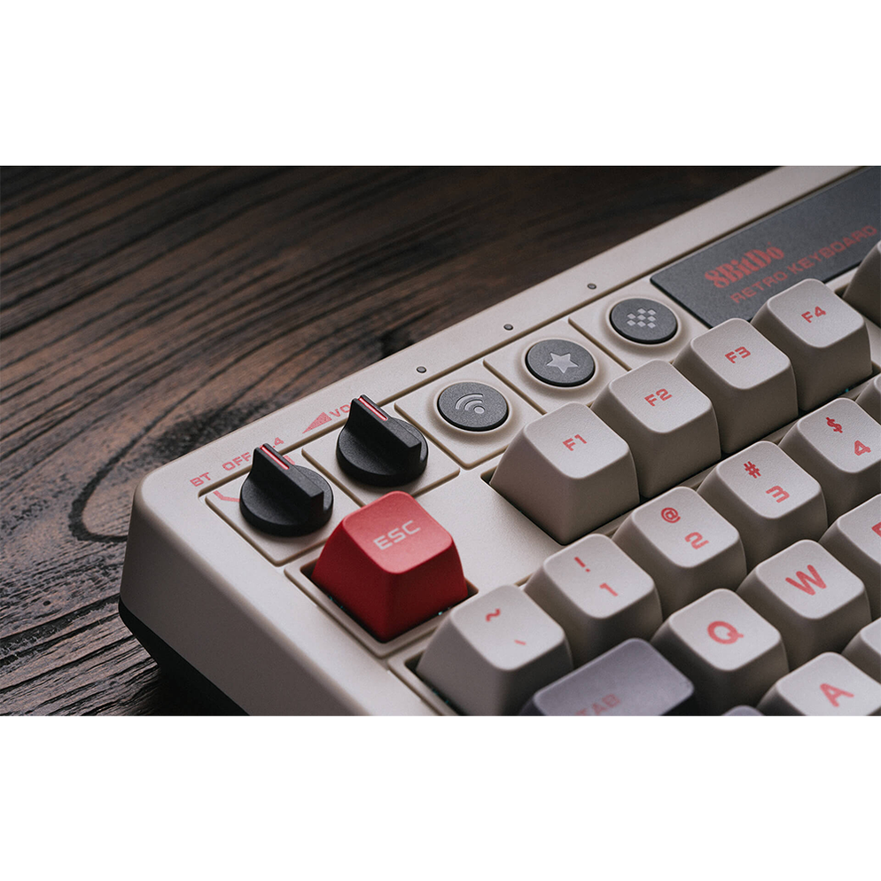8BitDo Retro Mechanical Keyboard (Fami & N Edition) — GAMELINE