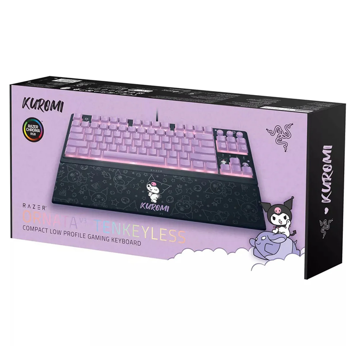 Razer Ornata V3 TKL Gaming Keyboard - Kuromi Edition [03-04882000-R3M1 ...