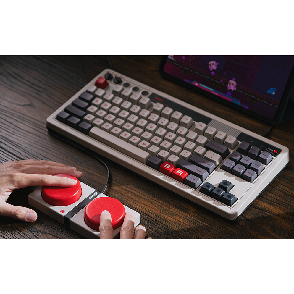 8BitDo Retro Mechanical Keyboard (Fami & N Edition) — GAMELINE