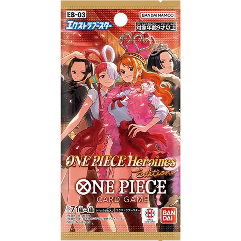 One Piece TCG Booster Pack - Extra Booster Heroines Edition [EB-03 ...