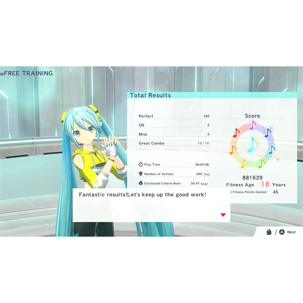 Nintendo Switch Fitness Boxing Featuring Hatsune Miku (ASIA) — GAMELINE