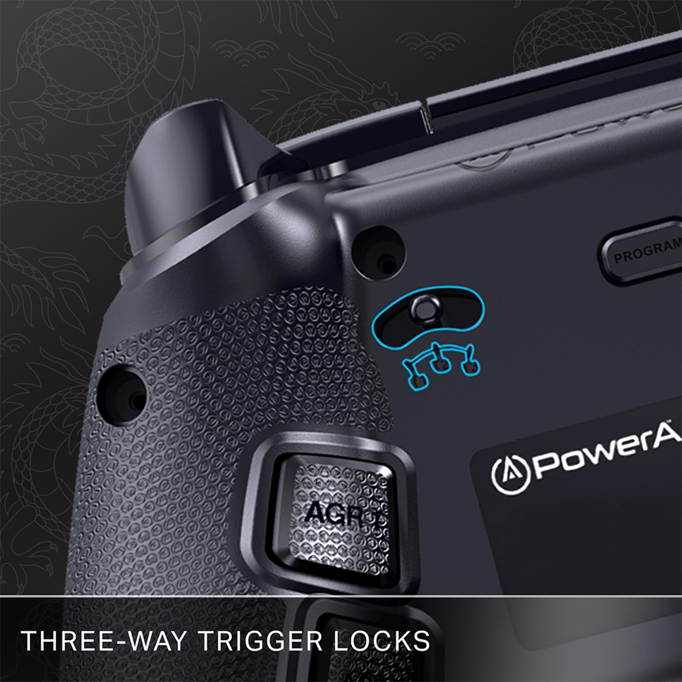 PowerA Wireless Battle Dragon Controller for PC - Black Glossy — GAMELINE