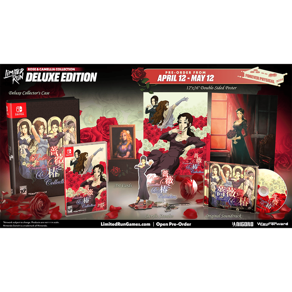 Nintendo Switch Rose and Camellia Collection Collector`s Edition (US ...