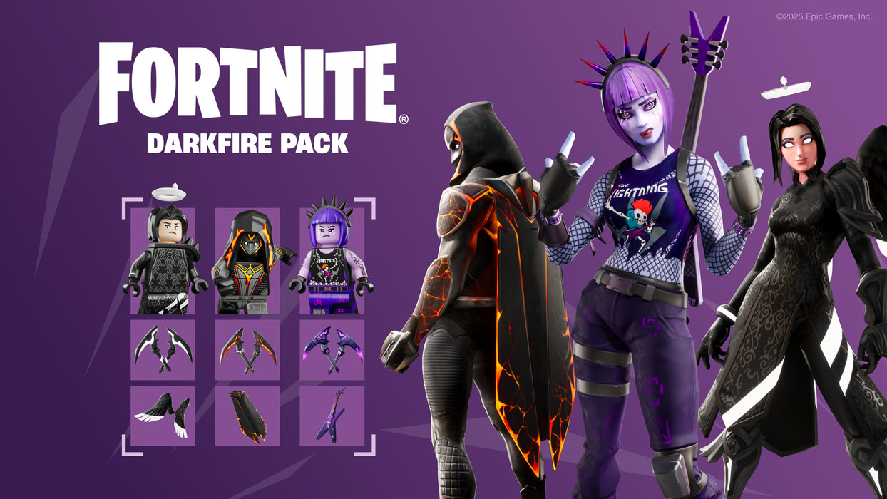 Nintendo Switch 2 Fortnite Darkfire & Ice Bundle [Code in Box] (EU ...