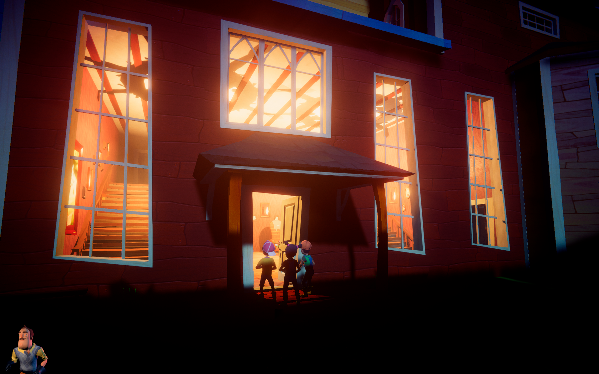 Nintendo Switch Secret Neighbor + Hello Engineer - The Neighborhood Bu ...