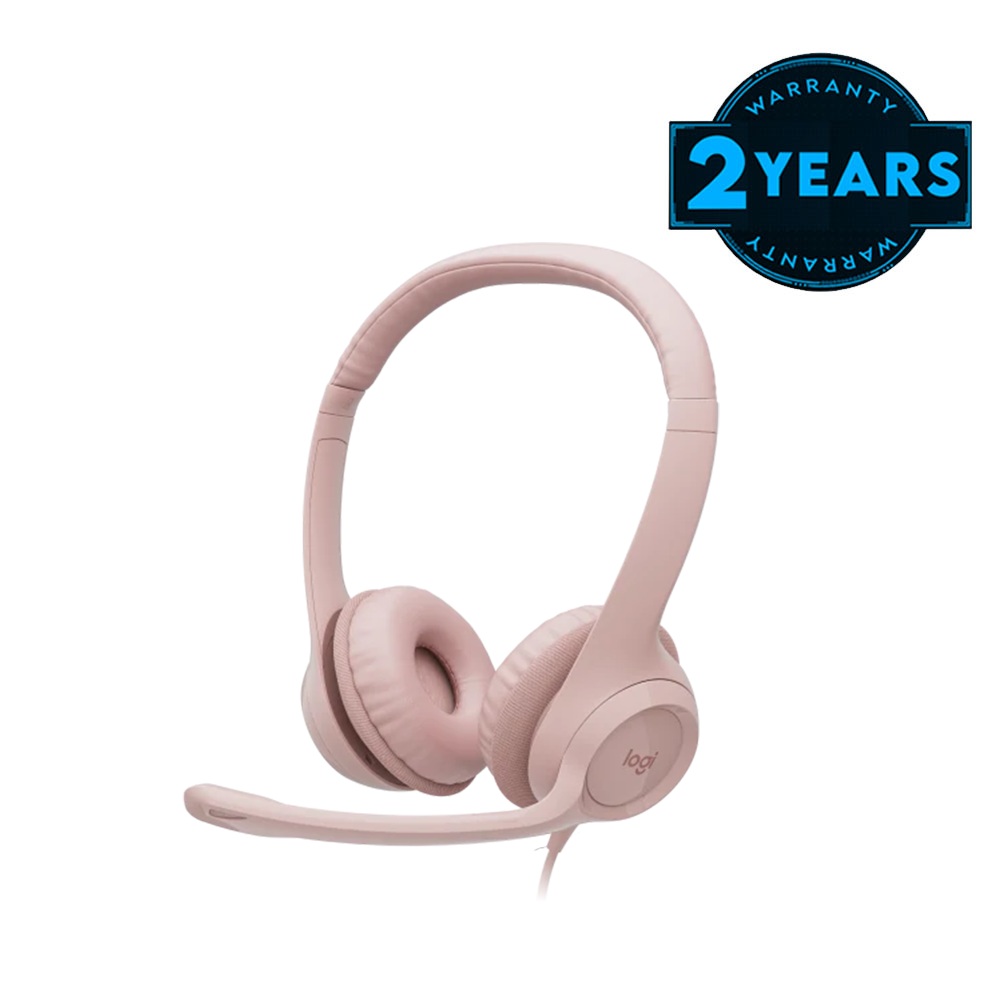 Logitech USB H390 Computer Headset - Rose — GAMELINE