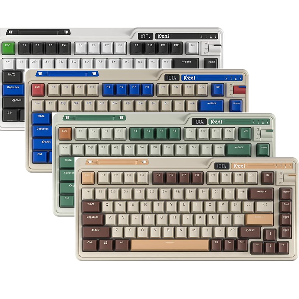 Kzzi K75 Pro Tri-Mode RGB Mechanical Keyboard — GAMELINE