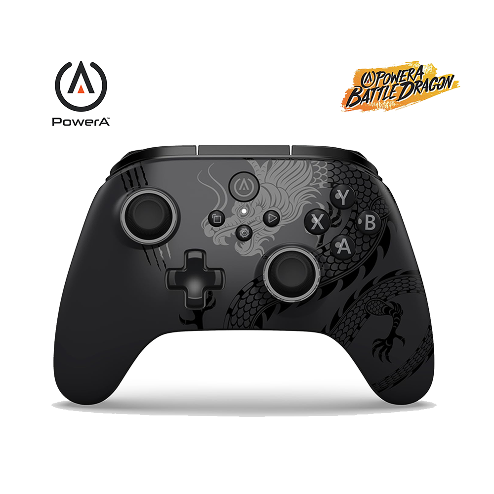 PowerA Wireless Battle Dragon Controller for PC - Black Glossy — GAMELINE