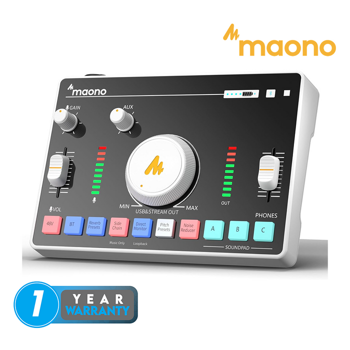 Maono Caster C2 NEO Streaming Mixer — GAMELINE