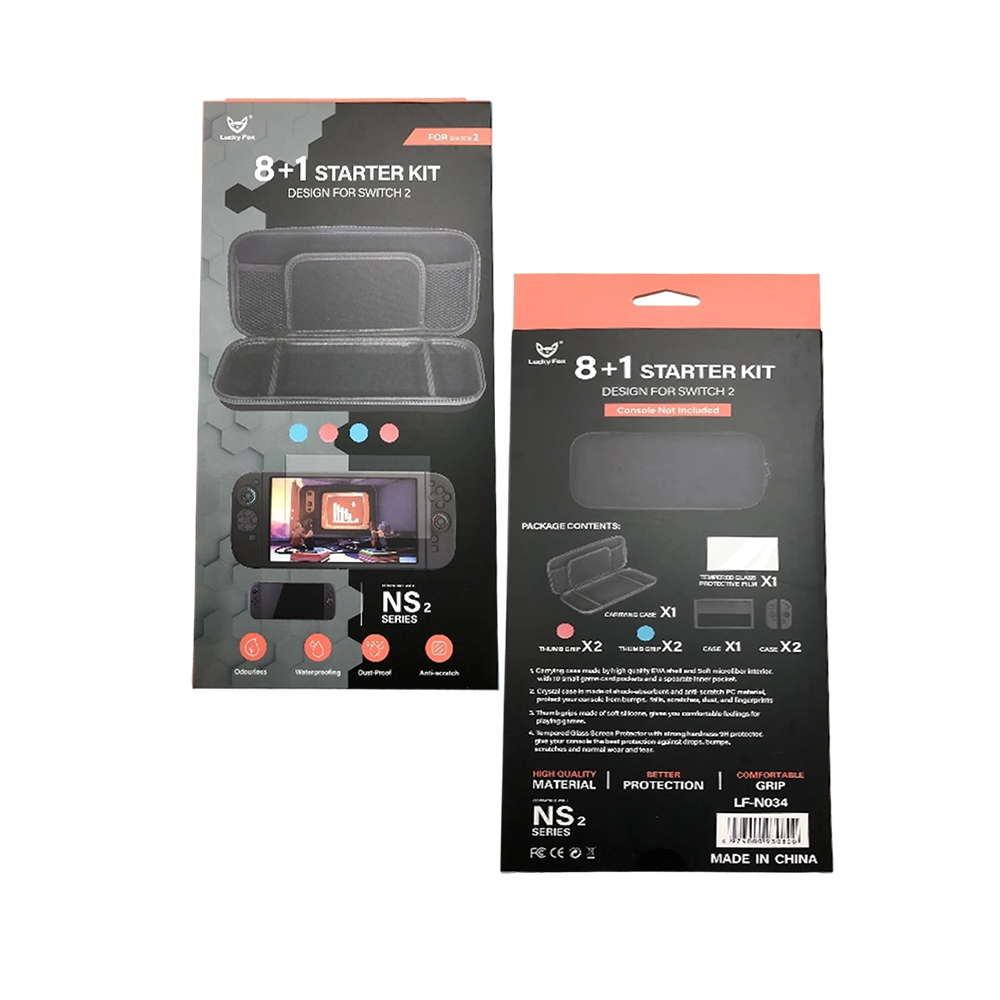 Lucky Fox 8+1 Starter Kit for Nintendo Switch 2 [N034] — GAMELINE