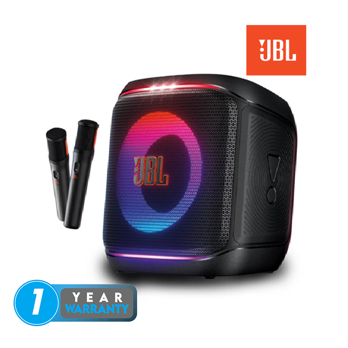 JBL Partybox Encore 2 Portable Speaker with 2 Microphones - Black ...