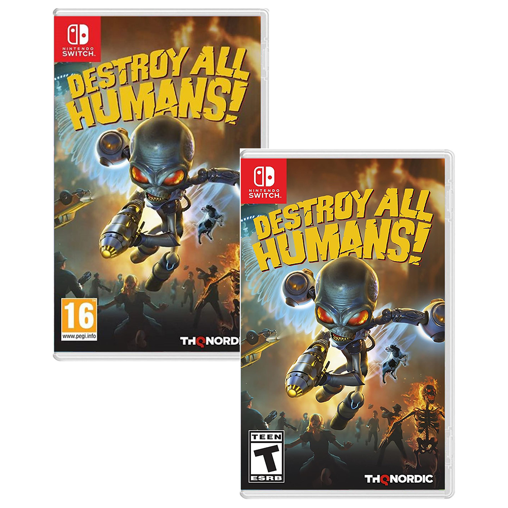 Nintendo Switch Destroy All Humans — GAMELINE