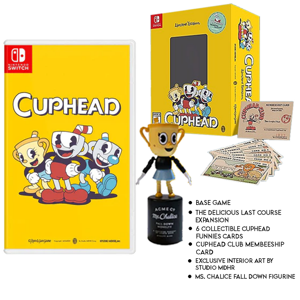 Nintendo Switch Cuphead Limited Edition (US) — GAMELINE