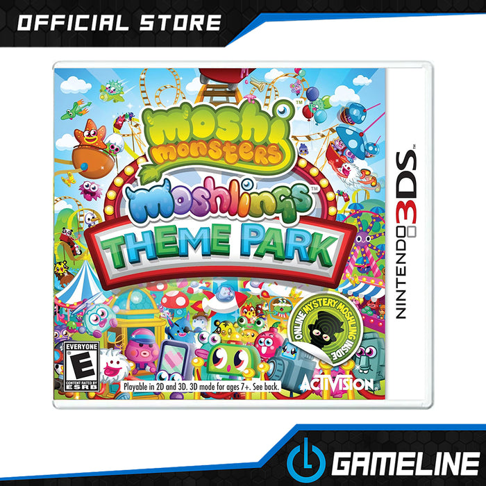 Nintendo 3DS Moshi Monsters Moshlings Theme Park (US) — GAMELINE
