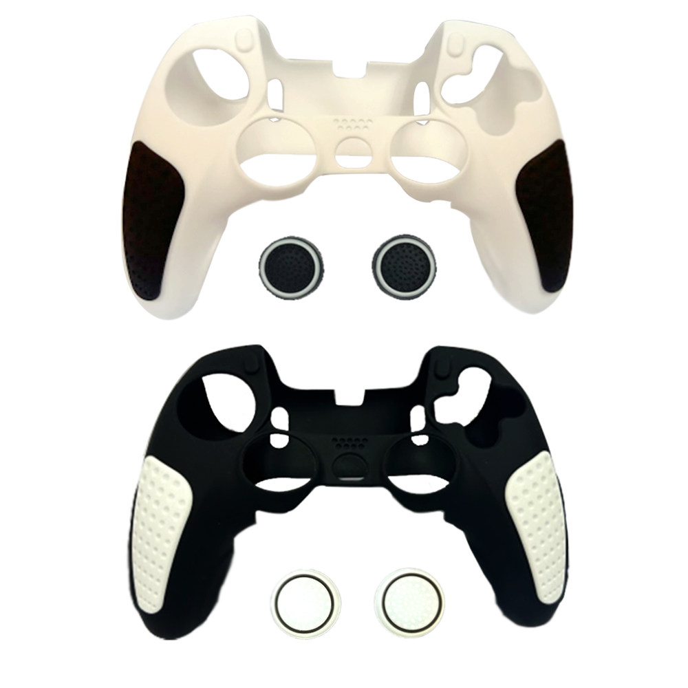 Lucky Fox Controller Glove for DualSense Edge - (White/Black) — GAMELINE
