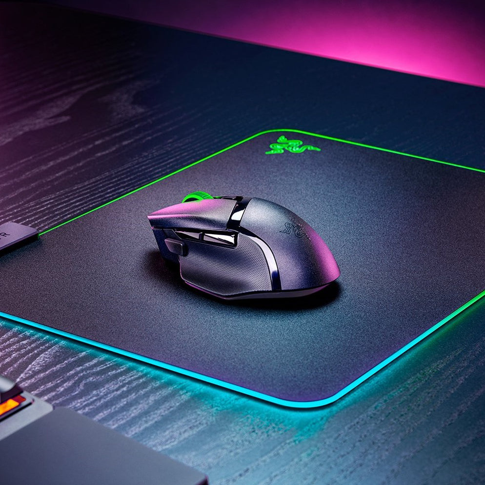 Razer Basilisk V3 X HyperSpeed - Wireless Ergonomic Gaming Mouse - Bla ...