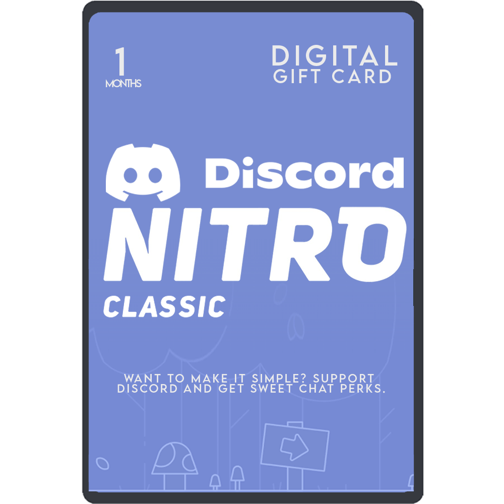 Discord Nitro Classic Digital - 1 Month — GAMELINE