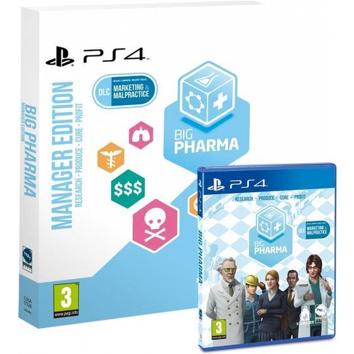 PS4 Big Pharma Manager Edition (R2) — GAMELINE